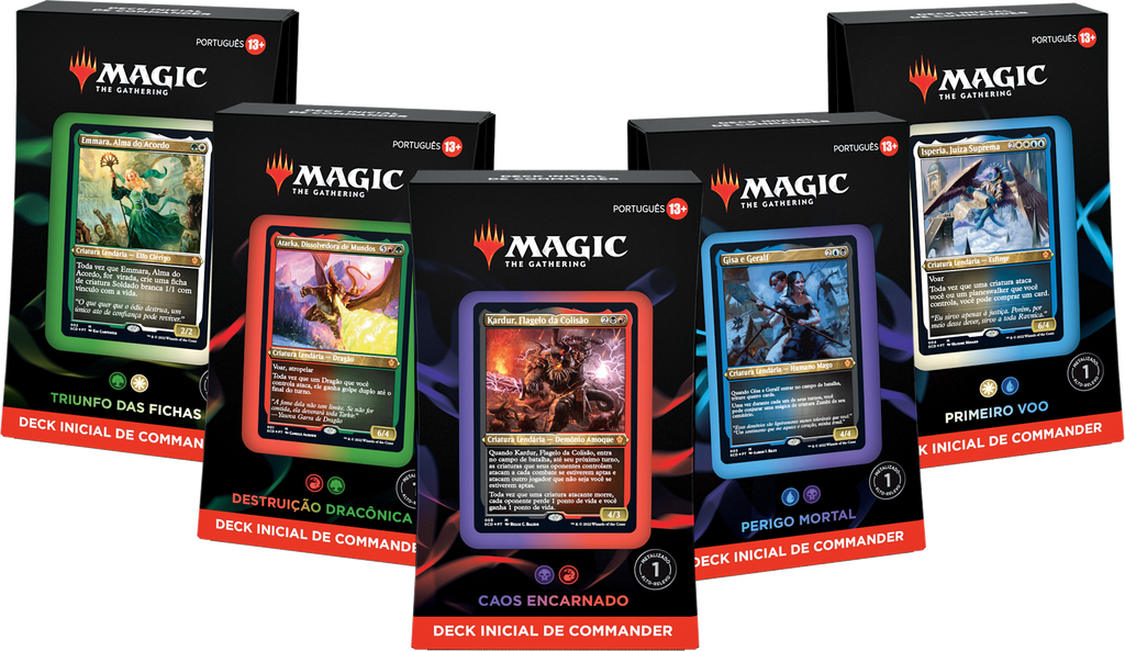Decks Iniciais de Commander - 1 Deck de cada – MoxLand