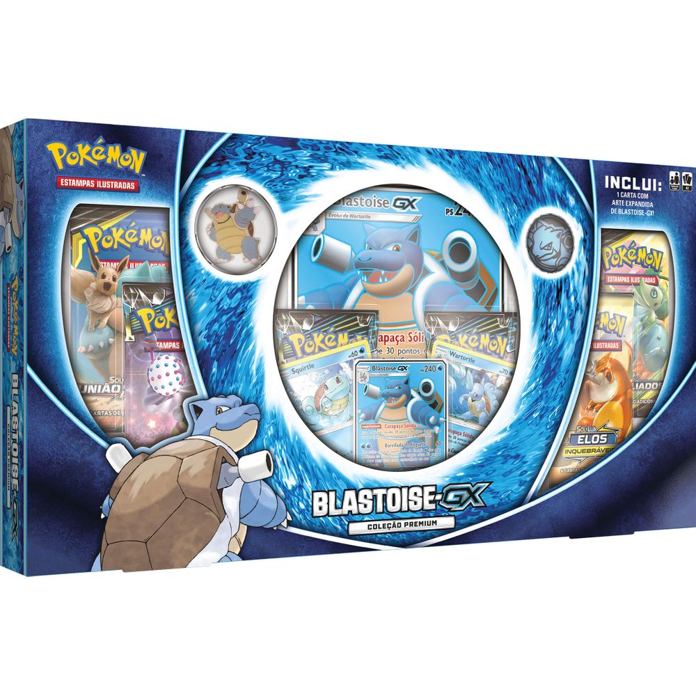 Box - Blastoise GX Coleção Premium – MoxLand